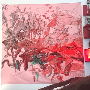 Android Jones Forward Escape Dave Tipper Tapestry by Third Eye - Etsy