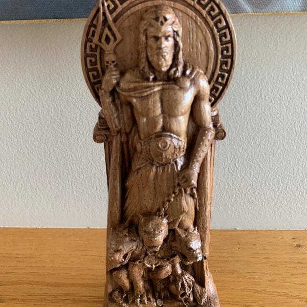 Hades, God, Greek Statue, King of the Underworld, Pagan, Wiccan, Wicca ...