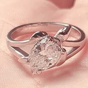 German Shepherd Ring Dog Engagement Ring White Gold Dog Engagement Ring ...