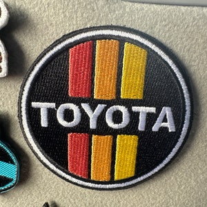 Toyota Retro Vintage Decal Sticker Round 4 Inch 3 Stripe - Etsy