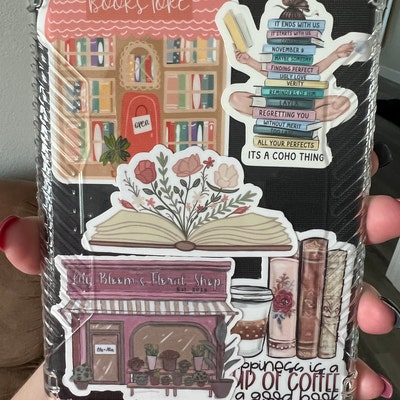 Bookshop Sticker, Bookshelf Sticker, Bookstore Sticker, Bookish ...