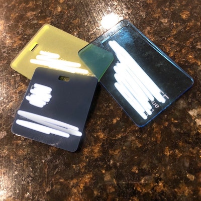 Personalized Magnetic Name Badges Custom Engraved Employee - Etsy