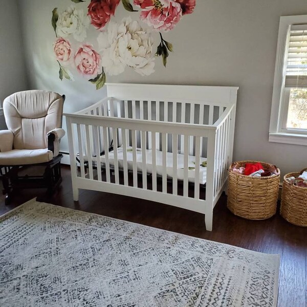 Flower Decals, Large Pink and Red Flower Decals Wall Stickers ...