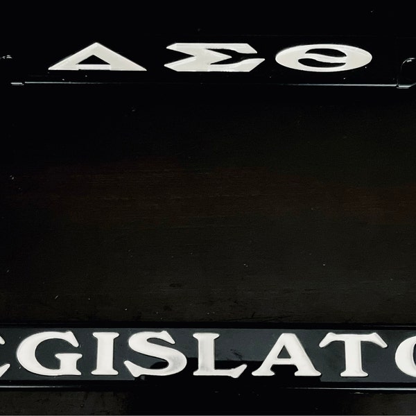 GREEK Fraternity and Sorority License Plates- Tags-organiztion-custom ...