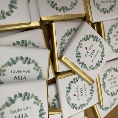 Personalisierte Schokolade Als Gastgeschenk