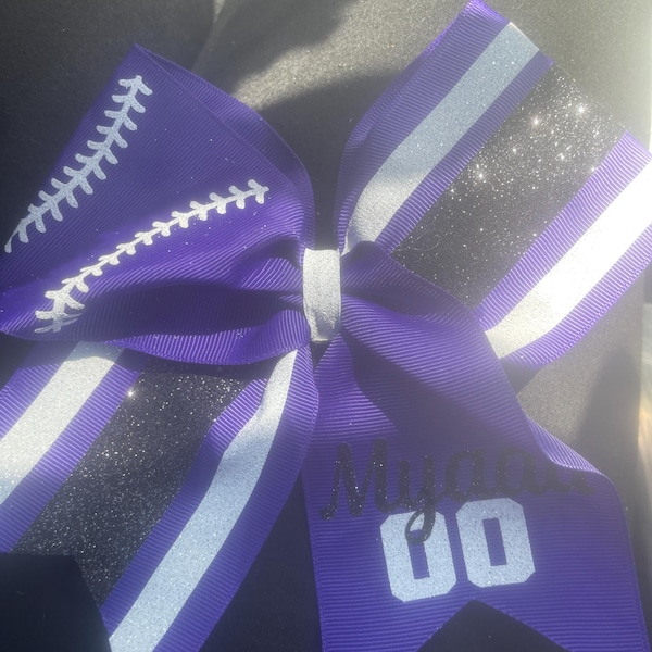 Cheer Bow, Sideline Cheer Bow, Varsity Cheer Bow, Football Cheer Bow ...