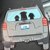 Friends Inspired Dog Sticker, Dogs I'll Be There for You, Friends ...