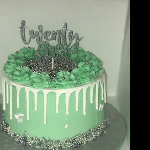 Twenty Four Cake Topper, Twenty Five Cake Topper, Twenty Six Cake ...