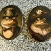 Mr Frog Victorian Portrait Vintage Style Cottagecore Animal Wall Art ...