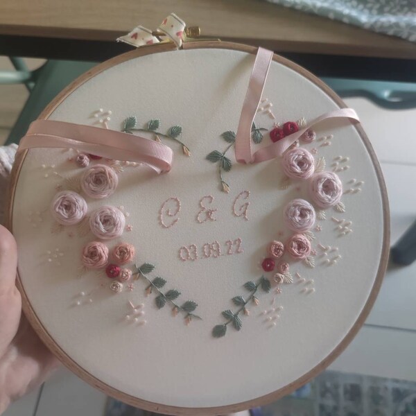 Floral Monogram Embroidery Pattern. Floral Alphabet Embroidery Pattern ...