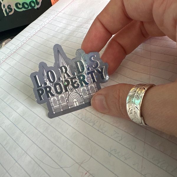 L.O.R.D.S Property Cathedral Sticker - the Ritual Series Sticker- Ryat ...