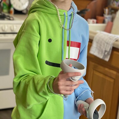 Dream and Georgenotfound DNF Split Hoodie - Etsy UK