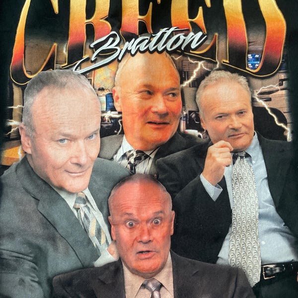 Creed Bratton Retro 90s Tee Creed Bratton Sweater Creed Bratton Merch Creed Bratton Fan Gift ...