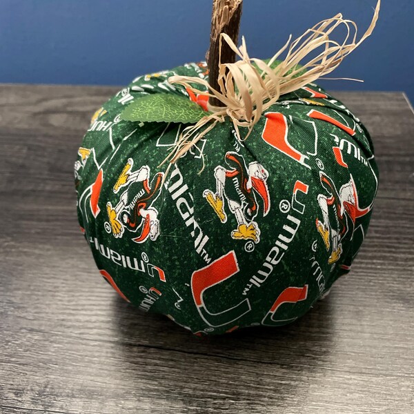 Uga,fabric College Pumpkin, Fall Decor, Autumn Decor, College Football ...