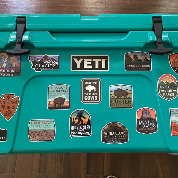 Bigfoot Sticker Set, Choose Your Quantity and Designs - Etsy