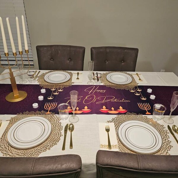 Passover | Feast of Unleavened Bread Table Runner - Gold Barley - Etsy