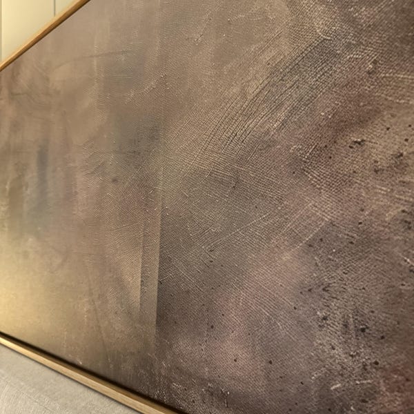 Minimalist Horizon View Seascape Wall Art, Panoramic Blue Sea Framed ...