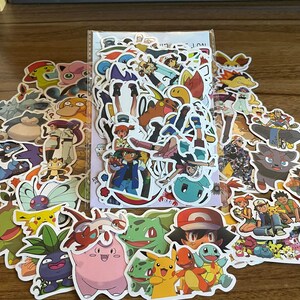 50 Stickers Chainsaw Man Anime Design Cute Aesthetic Stickers Decal ...