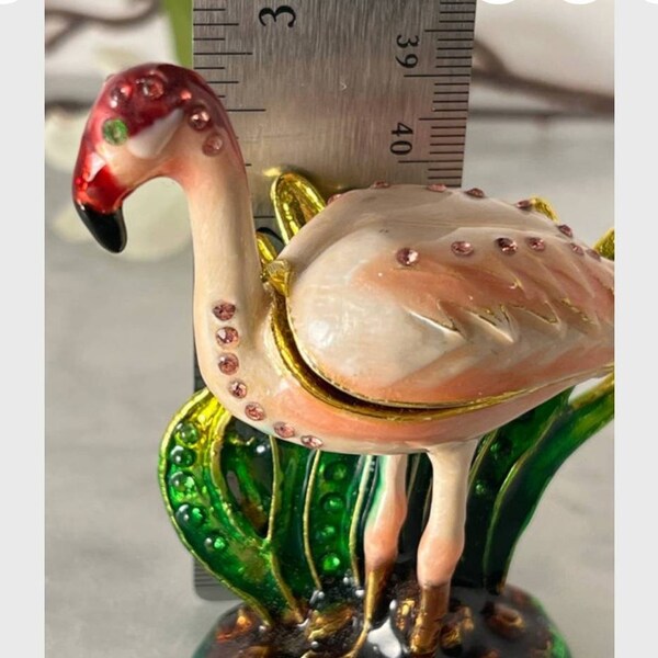 Fenton Glass Black Rooster Figurine Flower Power Collection Hand ...