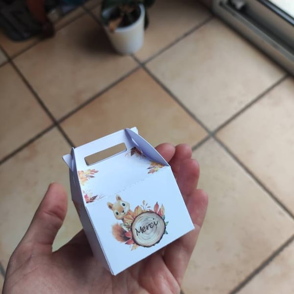 Personalized Panda Candy Box - Etsy