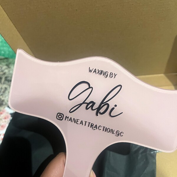 Acrylic Waxing Photo Prop, Salon Decor, Esthetician Beauty Studio Gift ...