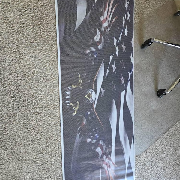 American Flag Rocker Panel Graphic Decal Vinyl Wrap Kit for Trucks ...