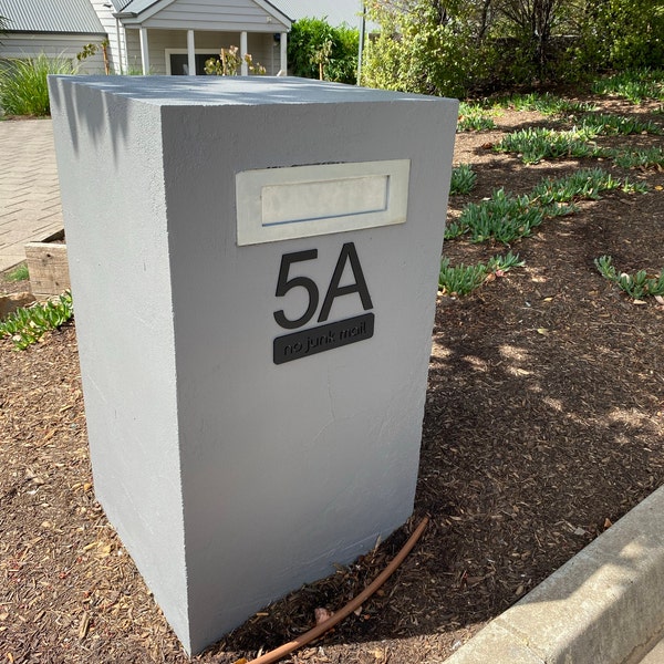 House Numbers | House Number Signs | Housewarming Gift | Letterbox ...