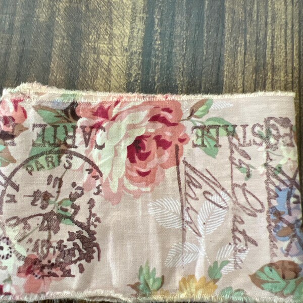 6 Yards of Narrow Hand Dyed Goldenrod, Aqua, Green, Tangerine Muslin ...