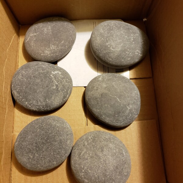 Large Rocks for Painting 6 Painting Rocks Perfect for Rock Painting ...