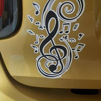 Music Notes Decal - Etsy UK