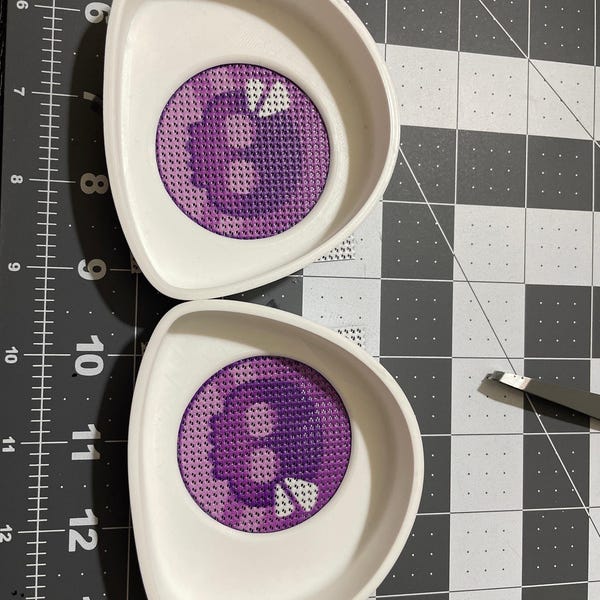 Custom Color Skull Fursuit Eye Mesh - Etsy