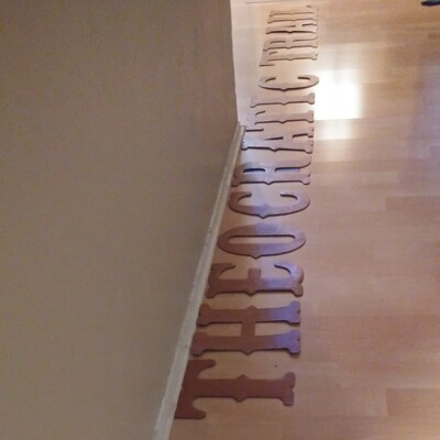 Large Recycled Cardboard Letters - Etsy