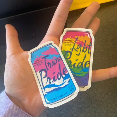LGBTQ Pride La Croix Stickers Transgender Lesbian Bisexual Asexual ...