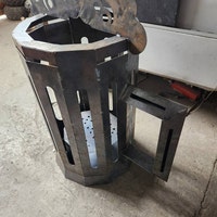 Metal Origami Chair Template DXF File for CNC Cutting / Parametric ...