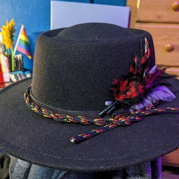 Hat Feathers for Men, Women, Unisex, Handmade, Western Style, Texas ...