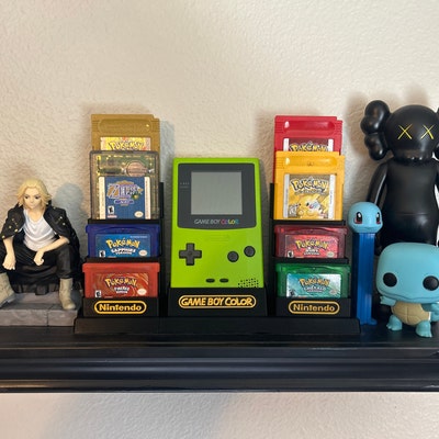 Nintendo Game Boy Advance SP for Protective Case and 9 Game Cartridge ...