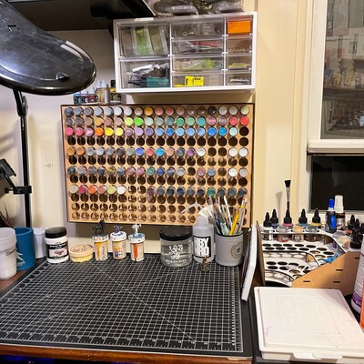 Wood Paint Bottle Rack Organizer for Army Painter Warpaints - Etsy