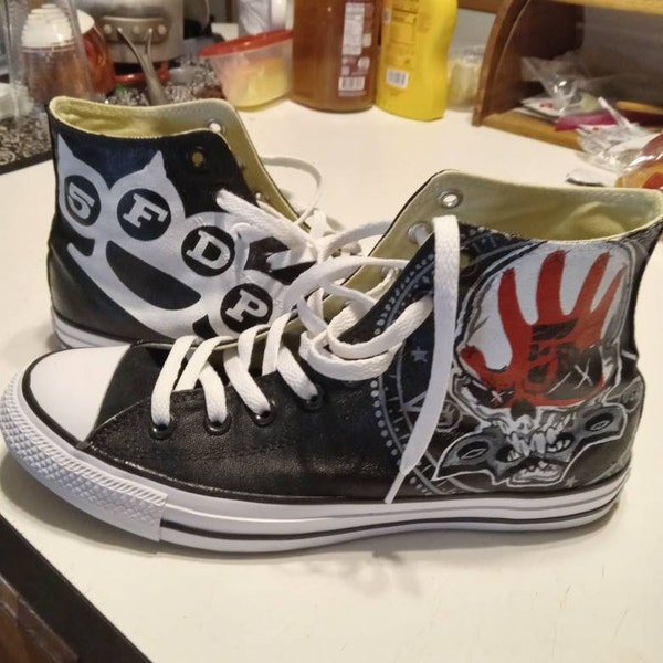 Hand Painted Custom Shoes Converse Art - Etsy