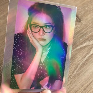 Rainbow Effect Holographic Card Sleeves Card Protector 50pcs | Etsy UK