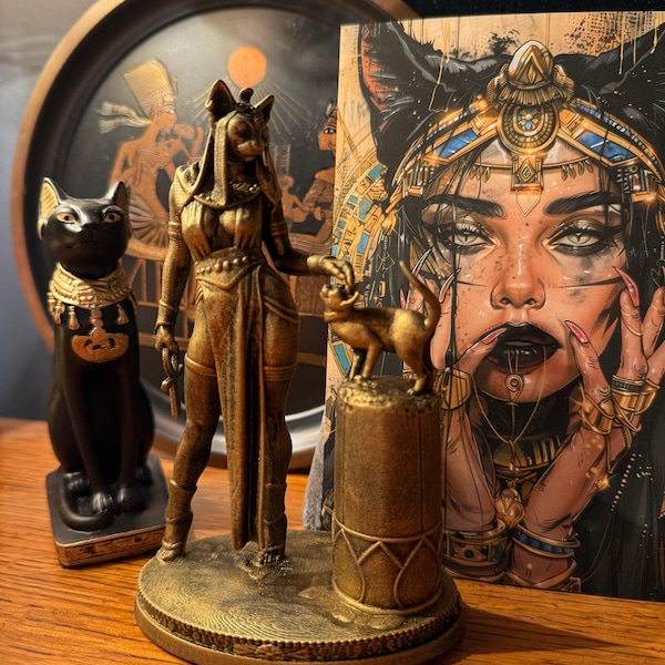LILITH - Ishtar - Inanna - Statue Decoration - Historically Accurate ...