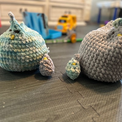 Mama and Mini Mabel Chicken CROCHET PATTERN - Etsy
