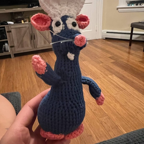 Cooking Rat - Crochet Pattern - Etsy