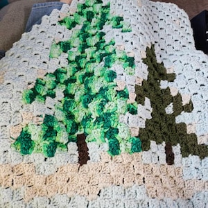 Brick Faces C2C Crochet Afghan PATTERN Crochet Blanket for Kids and ...