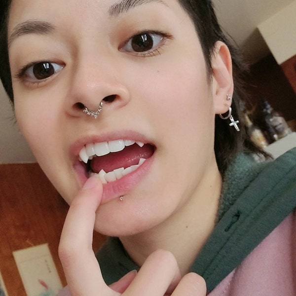 Cat Fangs (please Read Item Description!) - Etsy