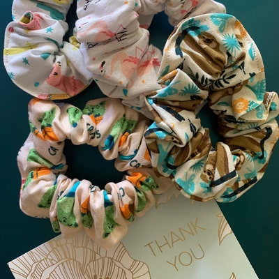 Easter Scrunchie, Bow Scrunchie, Hair Scrunchie, Bunny Ear Scrunchie ...