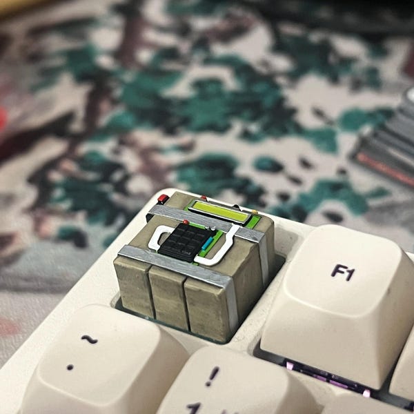 BMO Artisan Custom Keycap CRT Monitor for Cherry MX Mechanical Keyboard ...