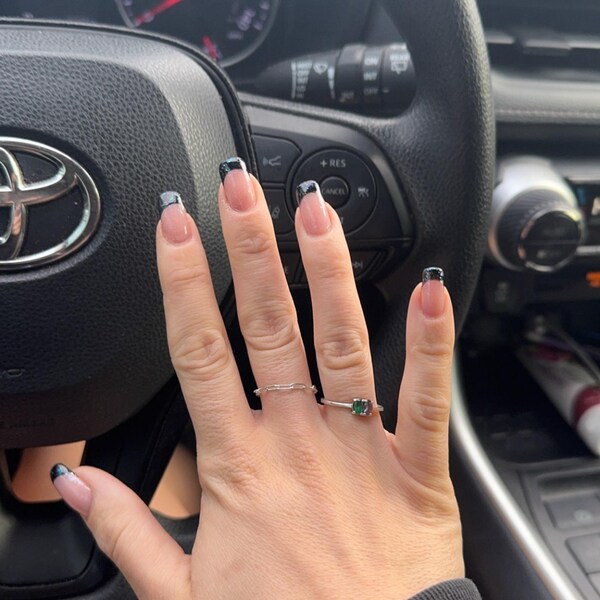 Paperclip Chain Ring | 14K Dainty Ring | Gold Filled Ring | Sterling ...