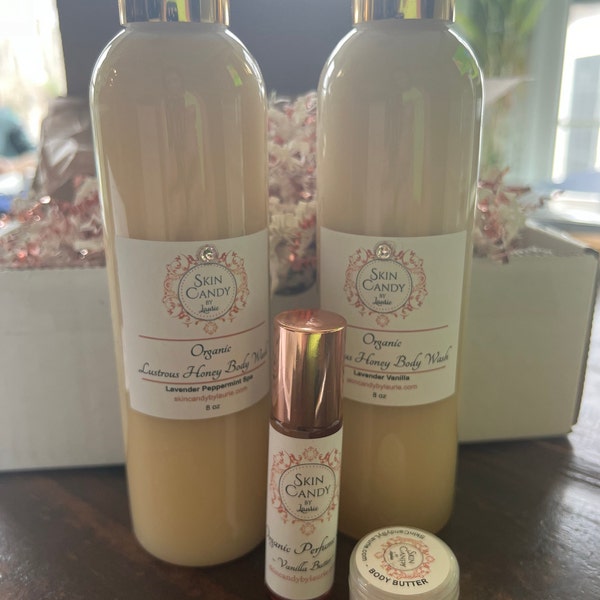 Velvet Body Kit Organic Shea Body Polish Body Butter Anti-aging Healing ...