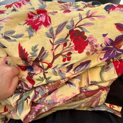 Indian Cotton Floral Printed PJ Set, Adult Nightsuit, Payjama Set ...