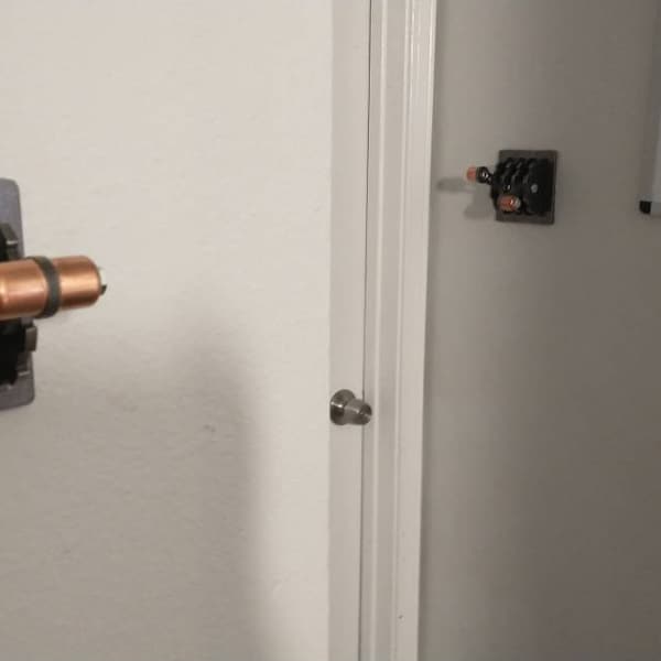 Double-gang Gear Light Switch Cover With Copper Handles / Industrial ...